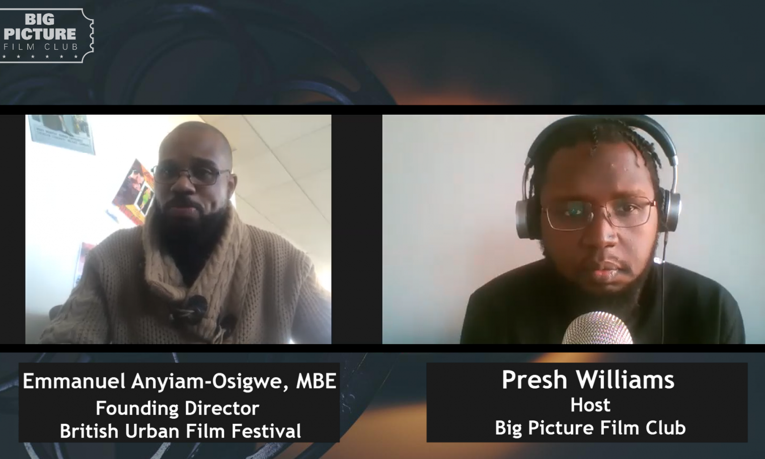 Emmanuel Anyiam-Osigwe Discusses the British Urban Film Festival, BAFTA ...